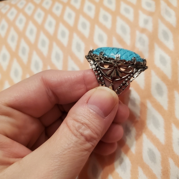 unknown | Jewelry | Womens Size 9 Turquoise Ring | Poshmark